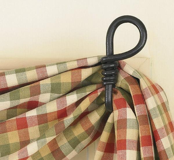 Forged Loop Curtains Hook Park Designs